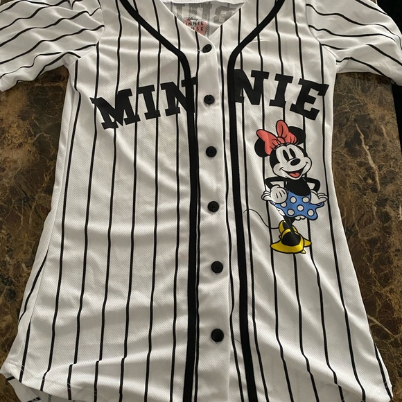 Disney | Shirts & Tops | Disney Black And White Button Down Shirt With ...